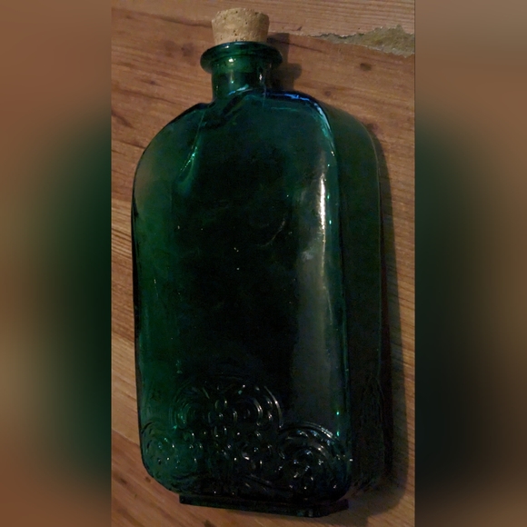Handmade | Other | Sea Green Vase Bottle Recycled Glass Hand Made In ...